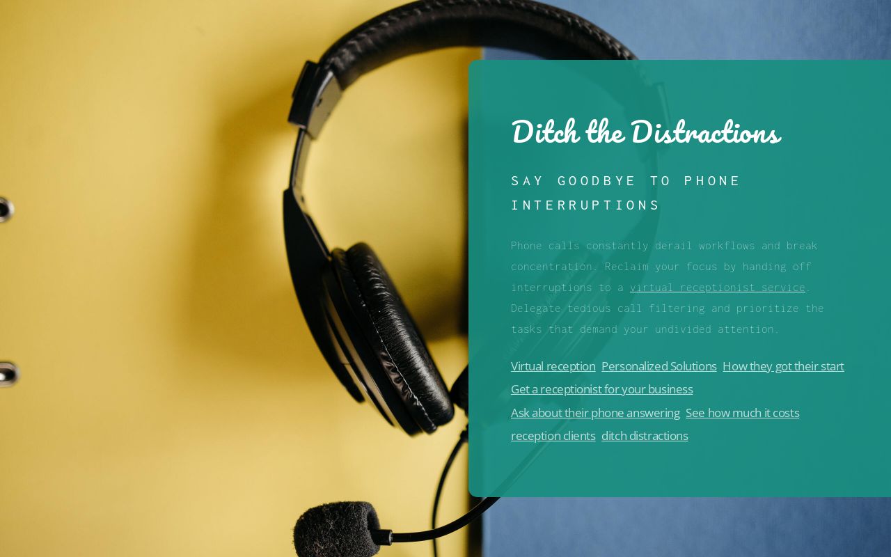 Focus on High-Value Tasks | Delegate Calls to Experts